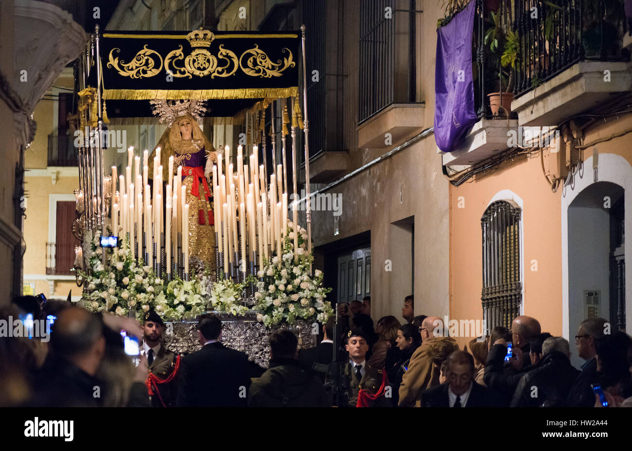 Procession of the virgin mary hi-res stock photography and images - Alamy