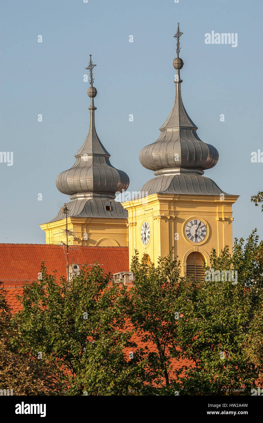 Two church tower in hi-res stock photography and images - Alamy