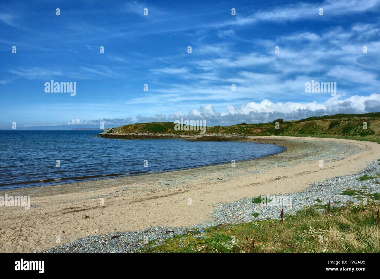 Penrhos Beach, Isle of Anglesey, Wales Stock Photo - Alamy