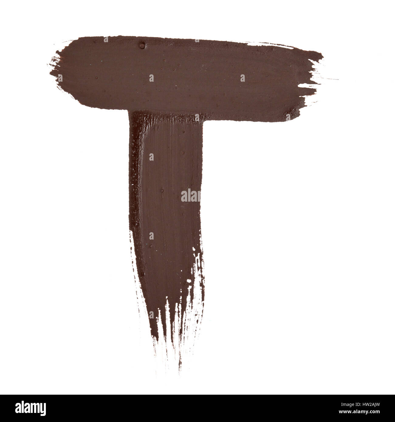 T - Color letters isolated over the white background Stock Photo - Alamy