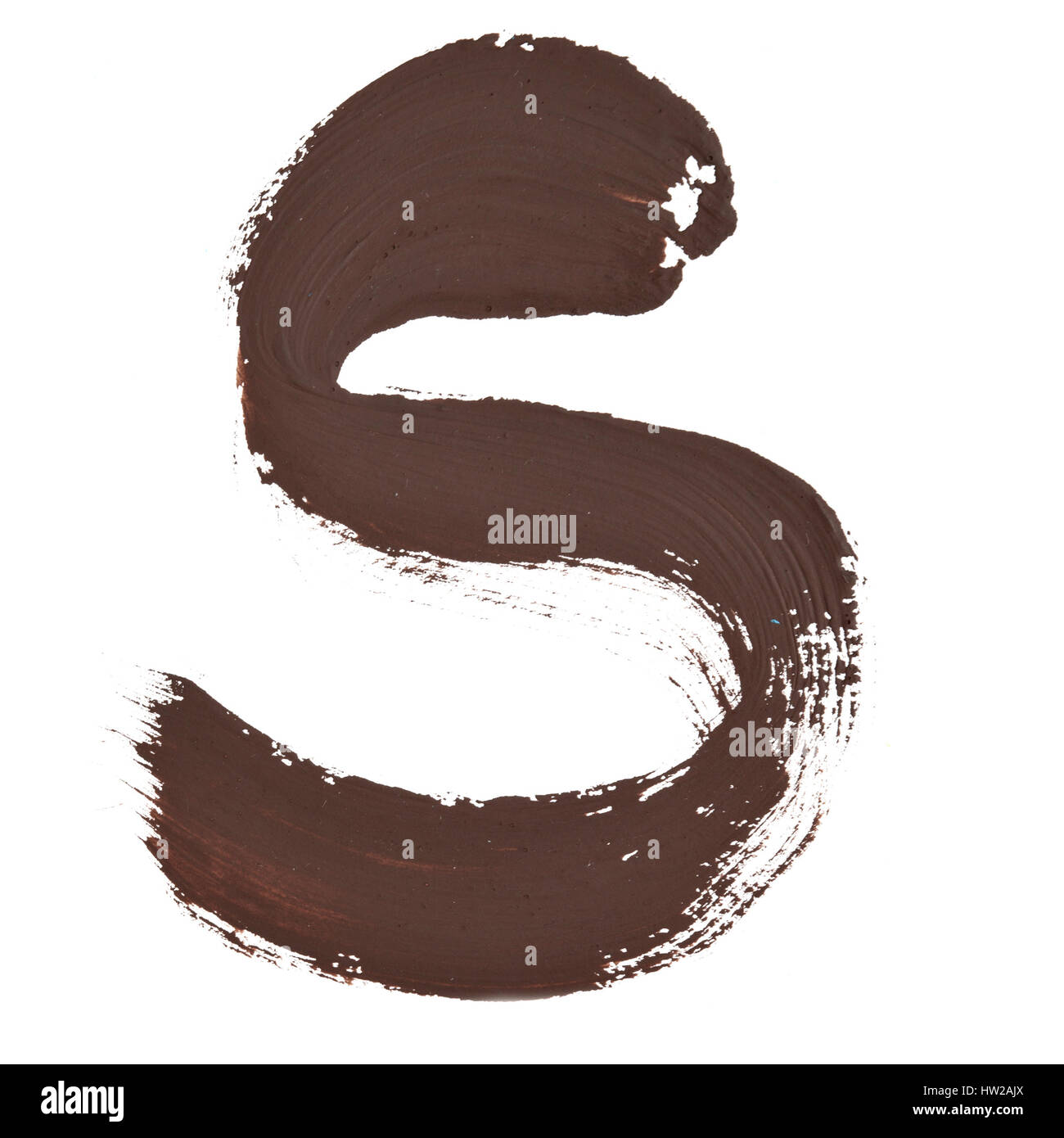 S - Color letters isolated over the white background Stock Photo - Alamy