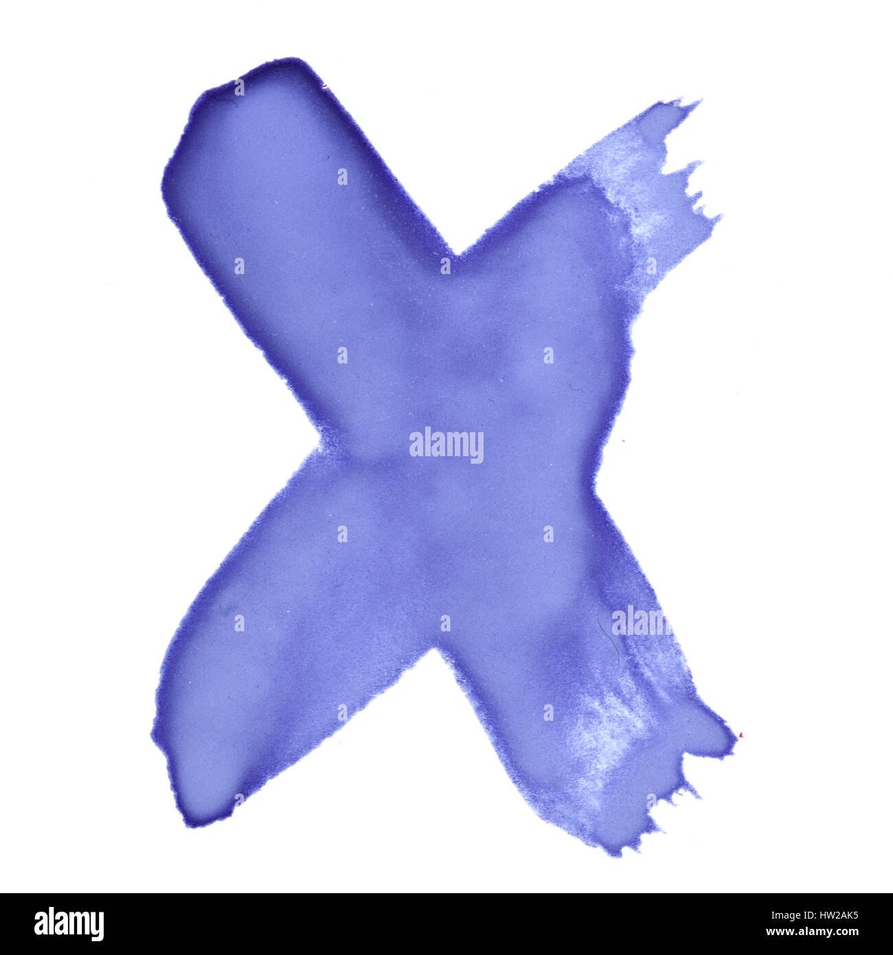 X - Color letters isolated over the white background Stock Photo - Alamy