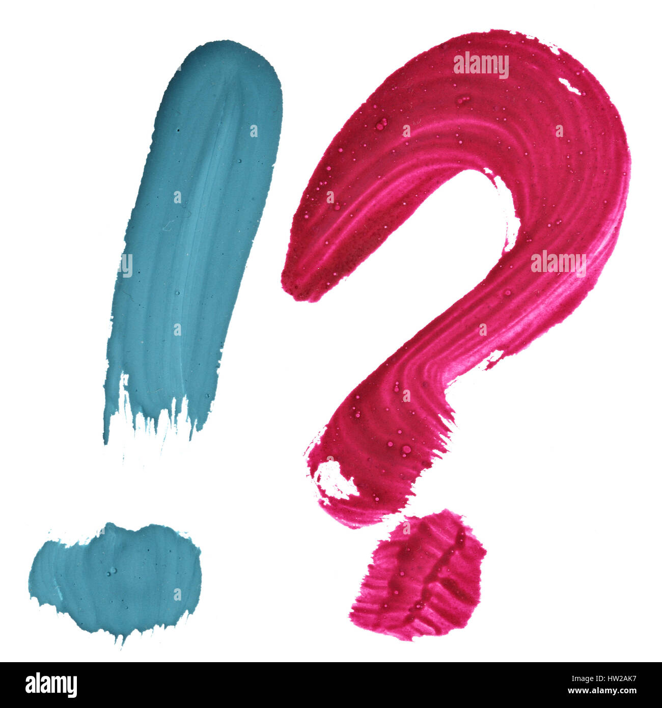 Question and exclamation marks isolated Cut Out Stock Images & Pictures ...