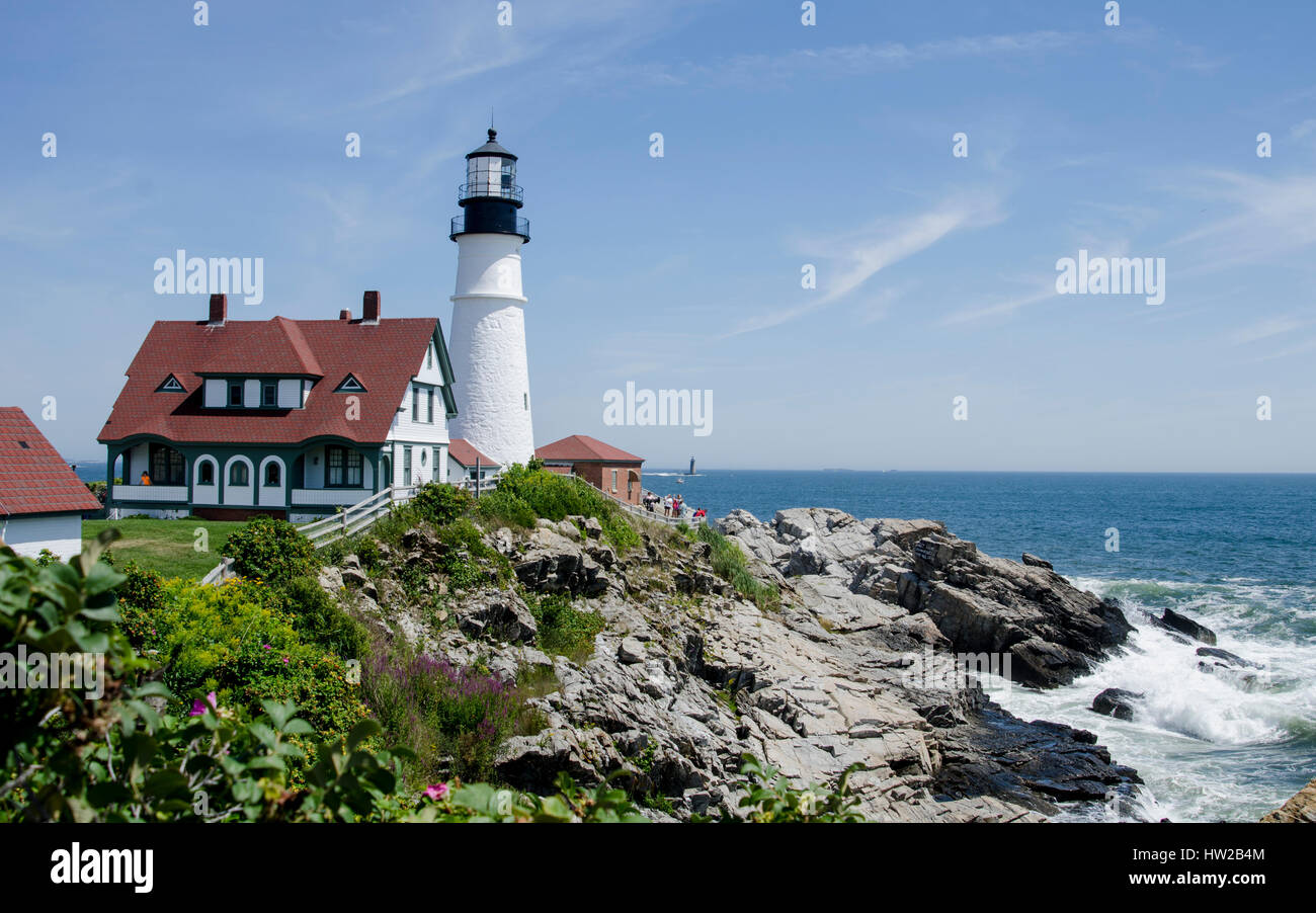 Portland Head Lighthouse Stock Photo - Alamy