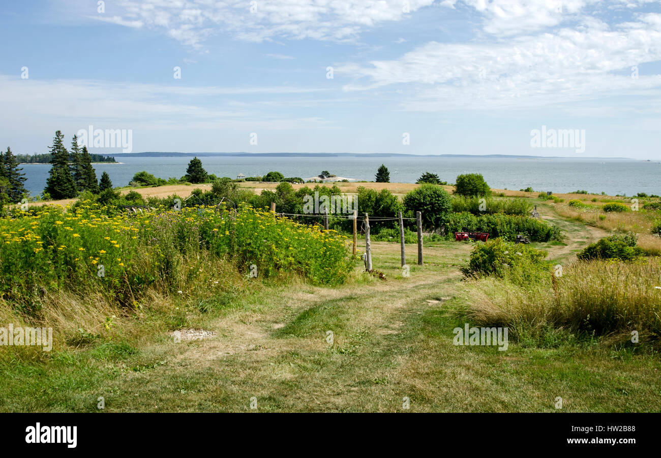 Blue Hill Bay Stock Photo - Alamy