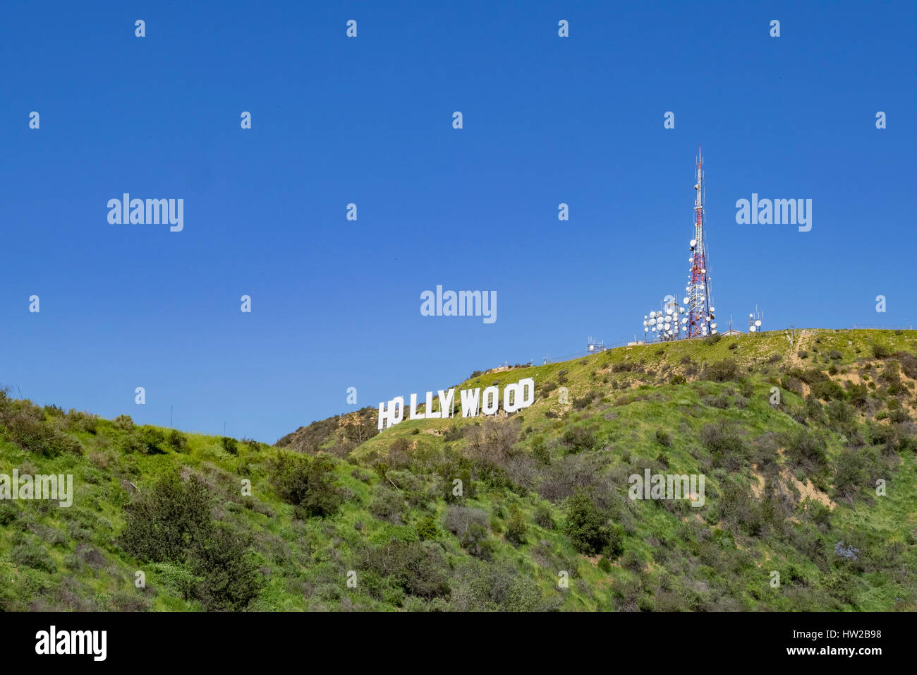 Famous hollywood sign hi-res stock photography and images - Alamy