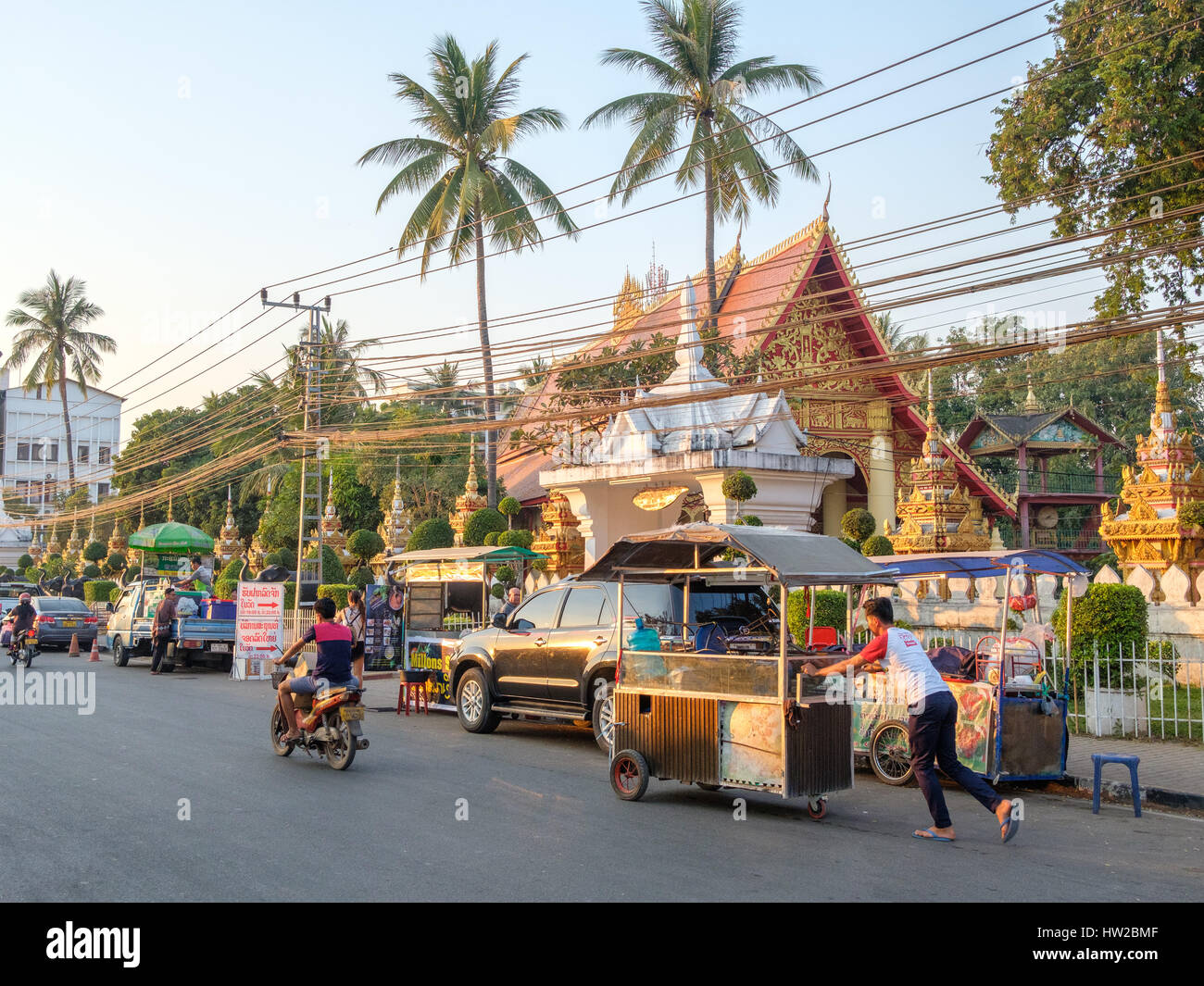Vientiane street hi-res stock photography and images - Alamy