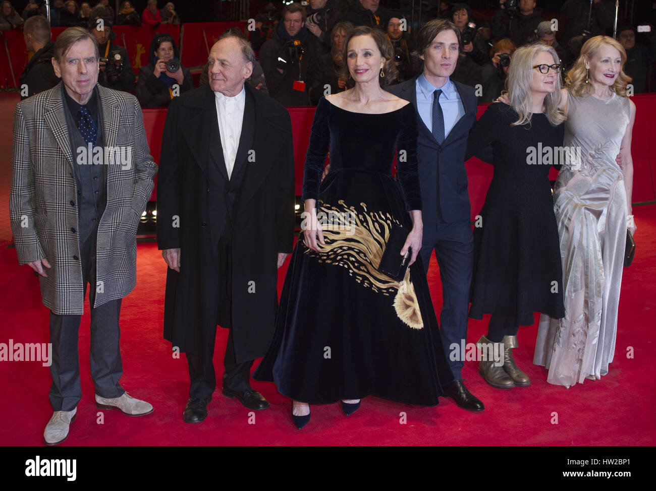 Cast members and director attend a premiere for The Party" at the 67th ...