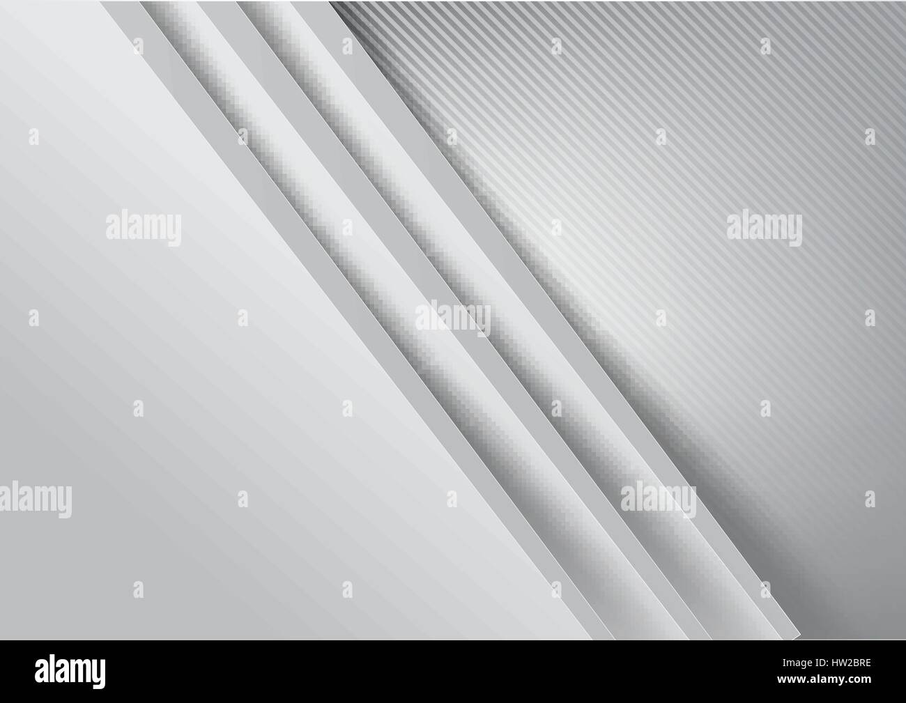 Abstract background basic geometry light grey layered and overlap and ...