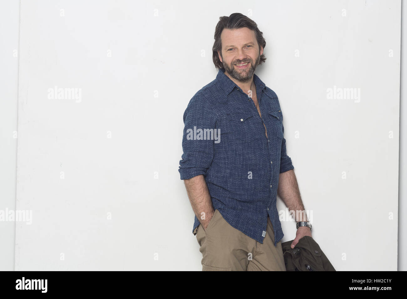 Actors promoting the 14. Seasson of the ARD TV Series Rote Rosen" at ...