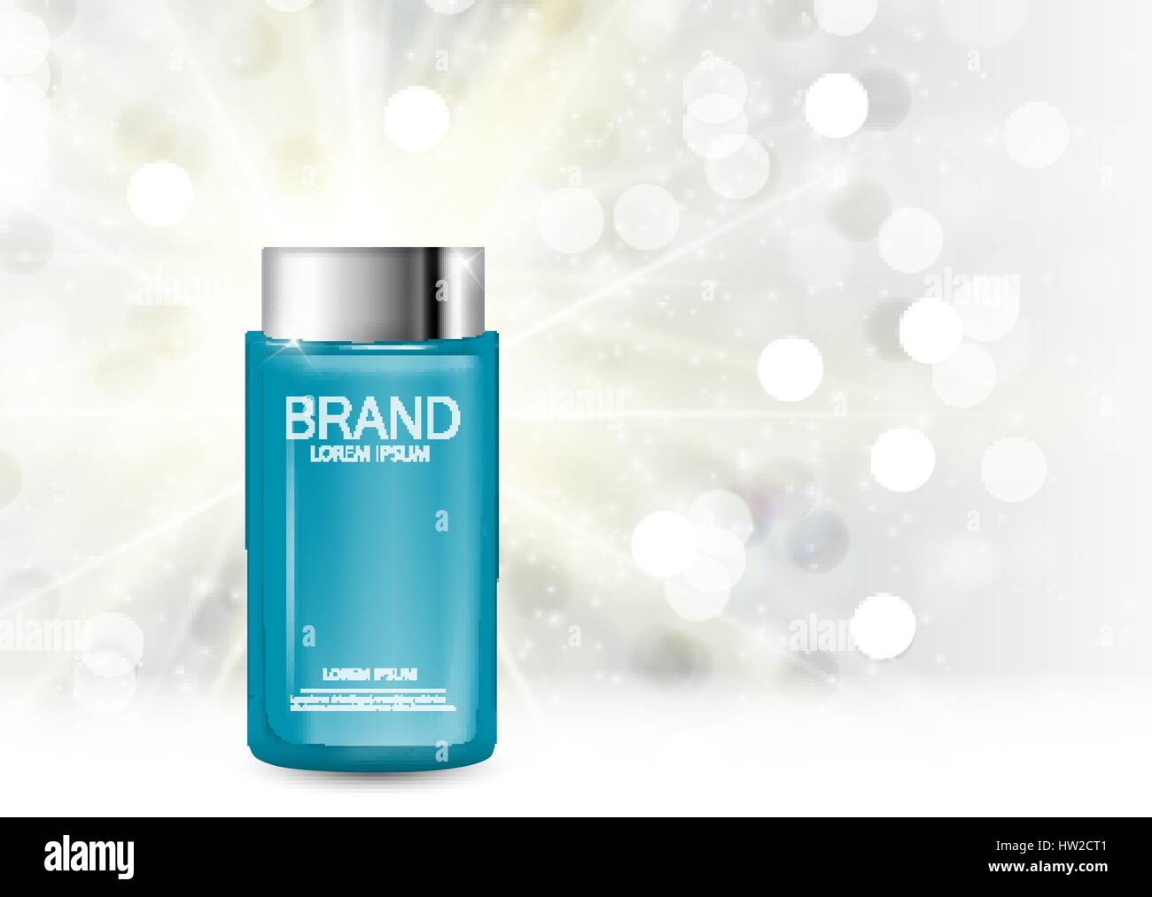 Design Cosmetics Product Template for Ads or Magazine Backgroun Stock ...