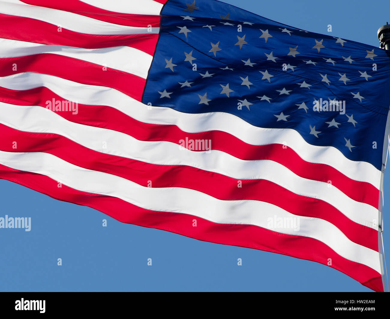 American Flag Waving High Resolution Stock Photography and Images - Alamy