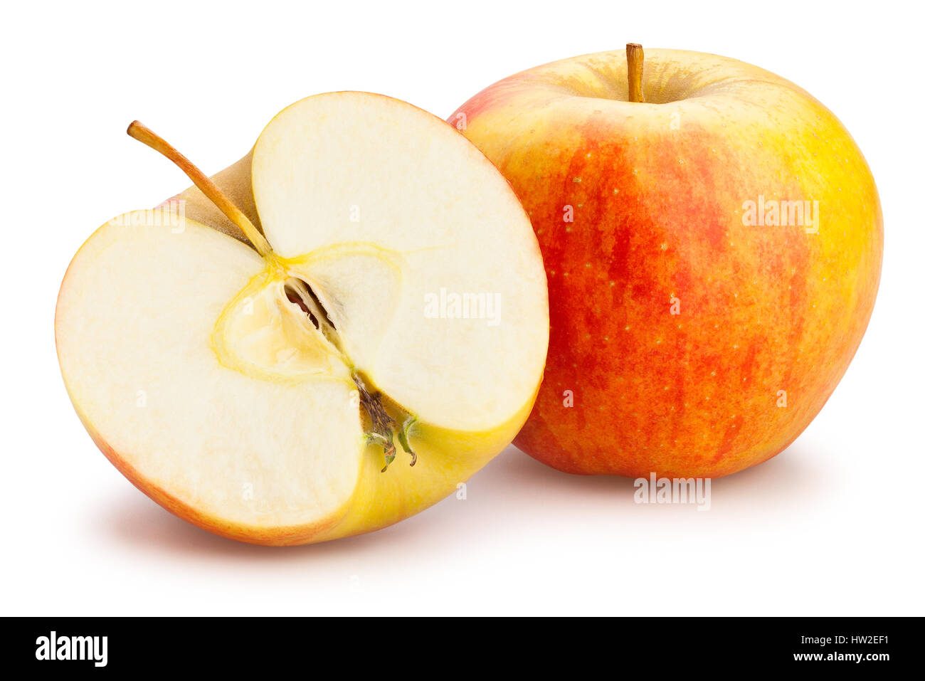 Braeburn apple cut hi-res stock photography and images - Alamy