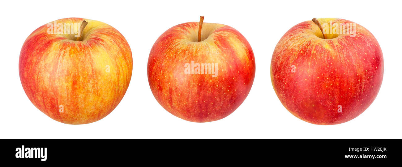 red apples isolated Stock Photo - Alamy