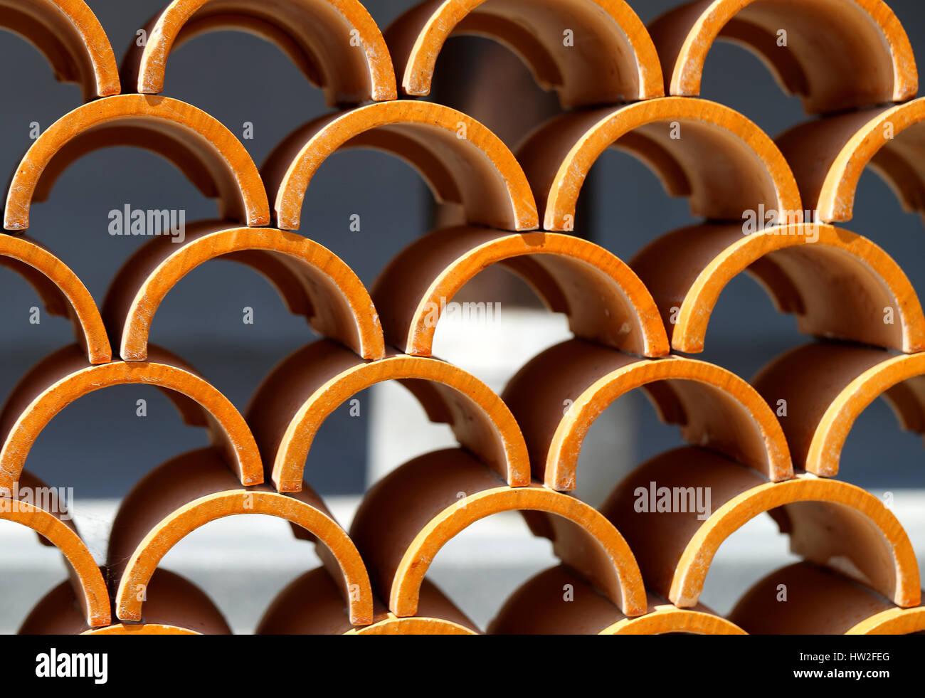 Beautiful Golden form of the building photographed in close-up Stock ...