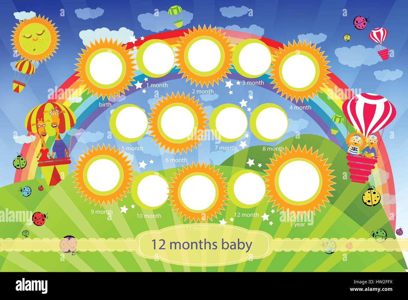 Frame page border cute kid High Resolution Stock Photography and Images ...