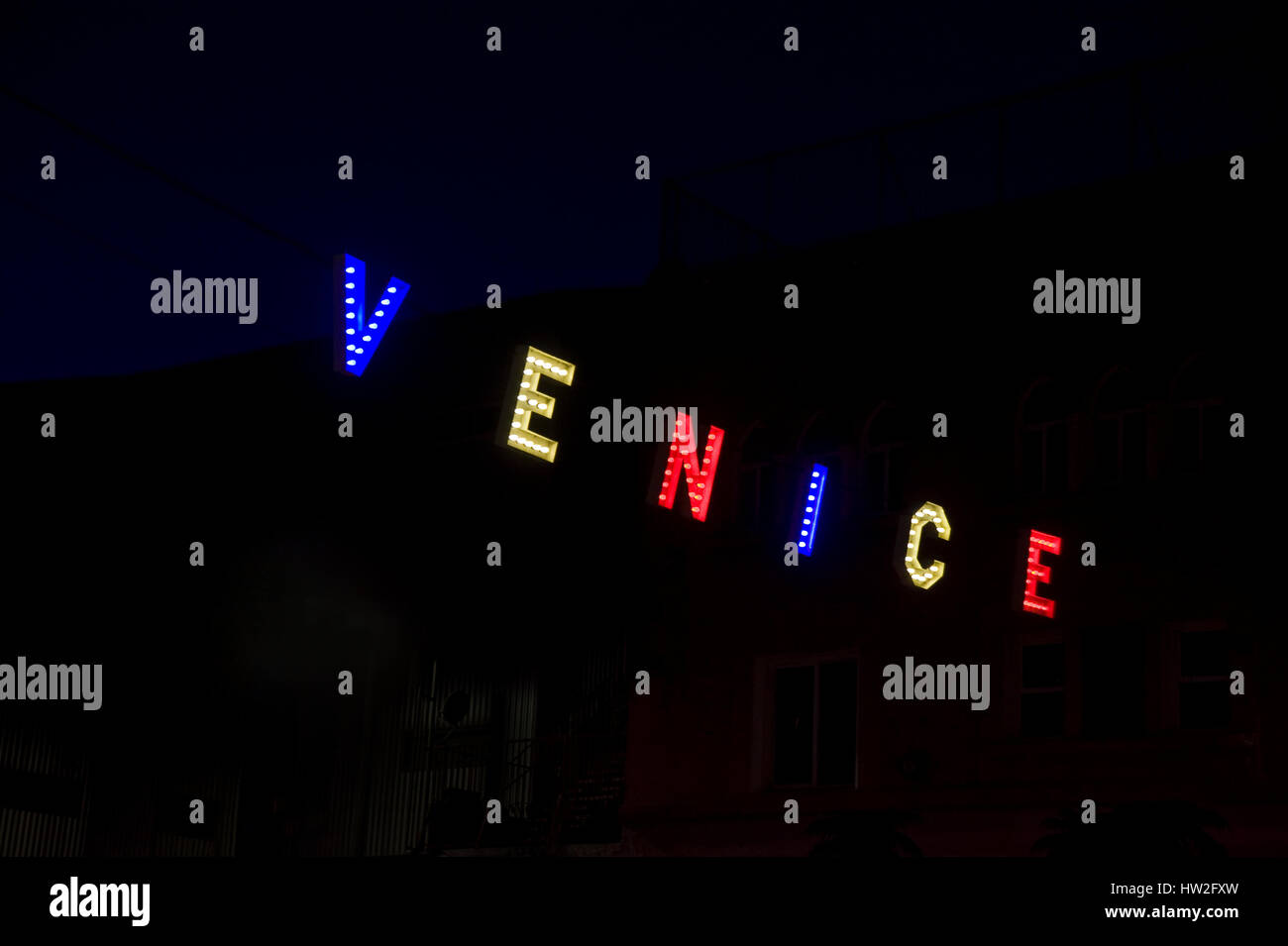 Venice letters hi-res stock photography and images - Alamy