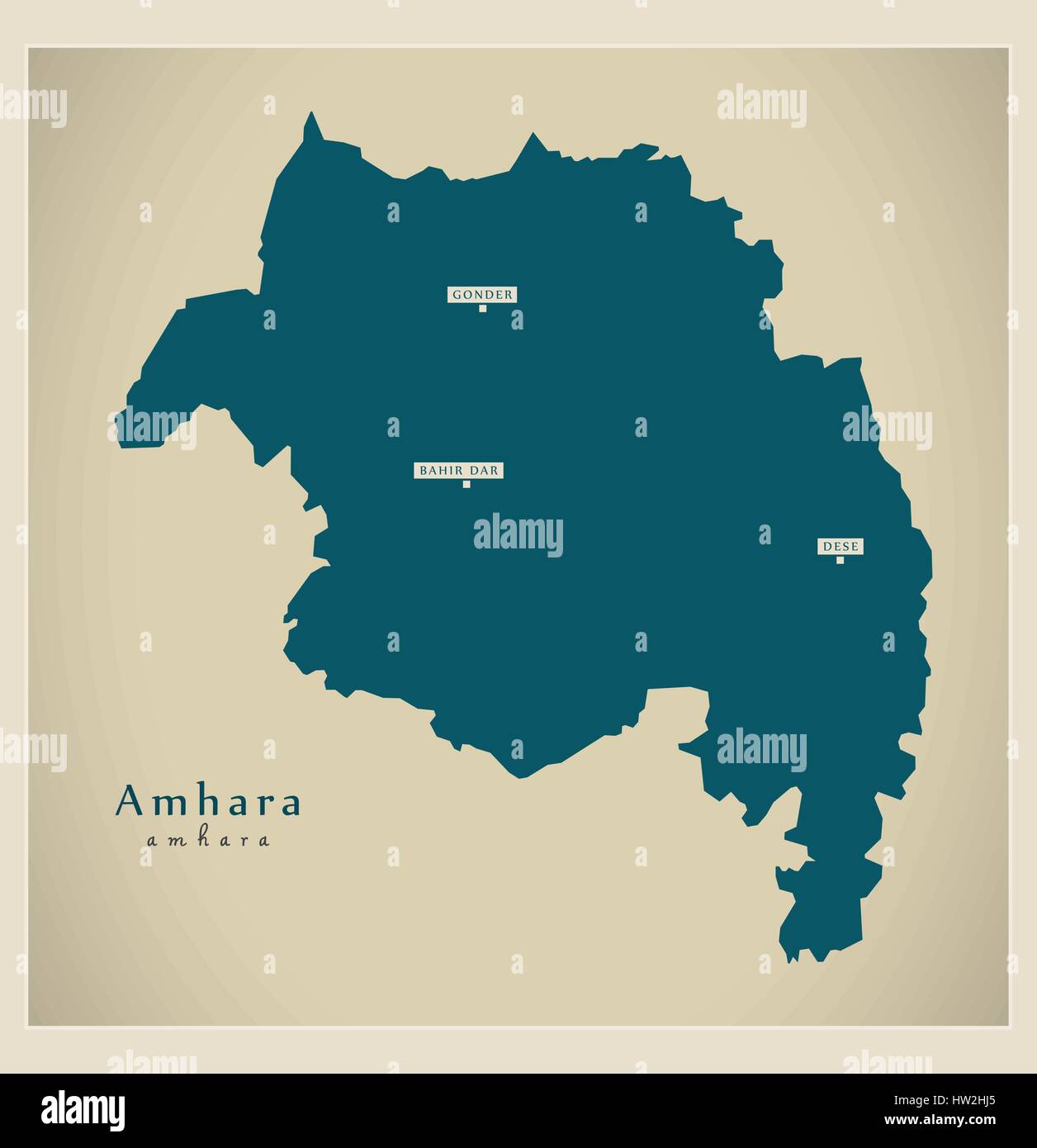 Ethiopia, amhara region Stock Vector Images - Alamy