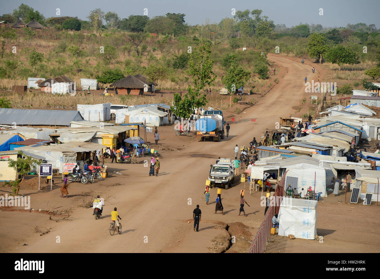 UGANDA, Arua, Yumbe, south sudanese refugees in Bidi Bidi refugee ...