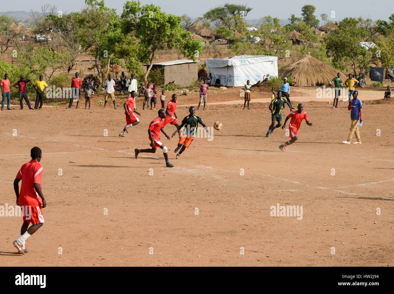 UGANDA, Arua, Yumbe, south sudanese refugees in Bidi Bidi refugee ...