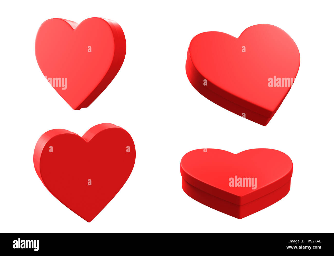 Sweet heart box Cut Out Stock Images & Pictures - Alamy