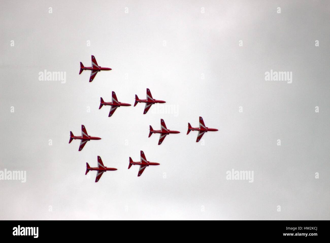Red arrows blackpool tower hi-res stock photography and images - Alamy