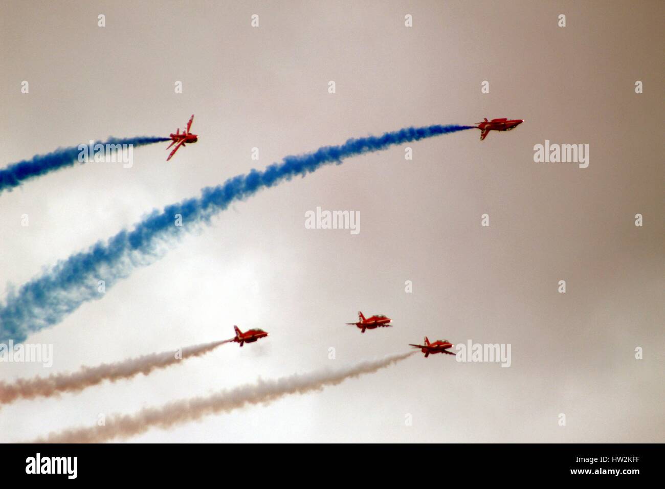 Red arrows blackpool tower hi-res stock photography and images - Alamy