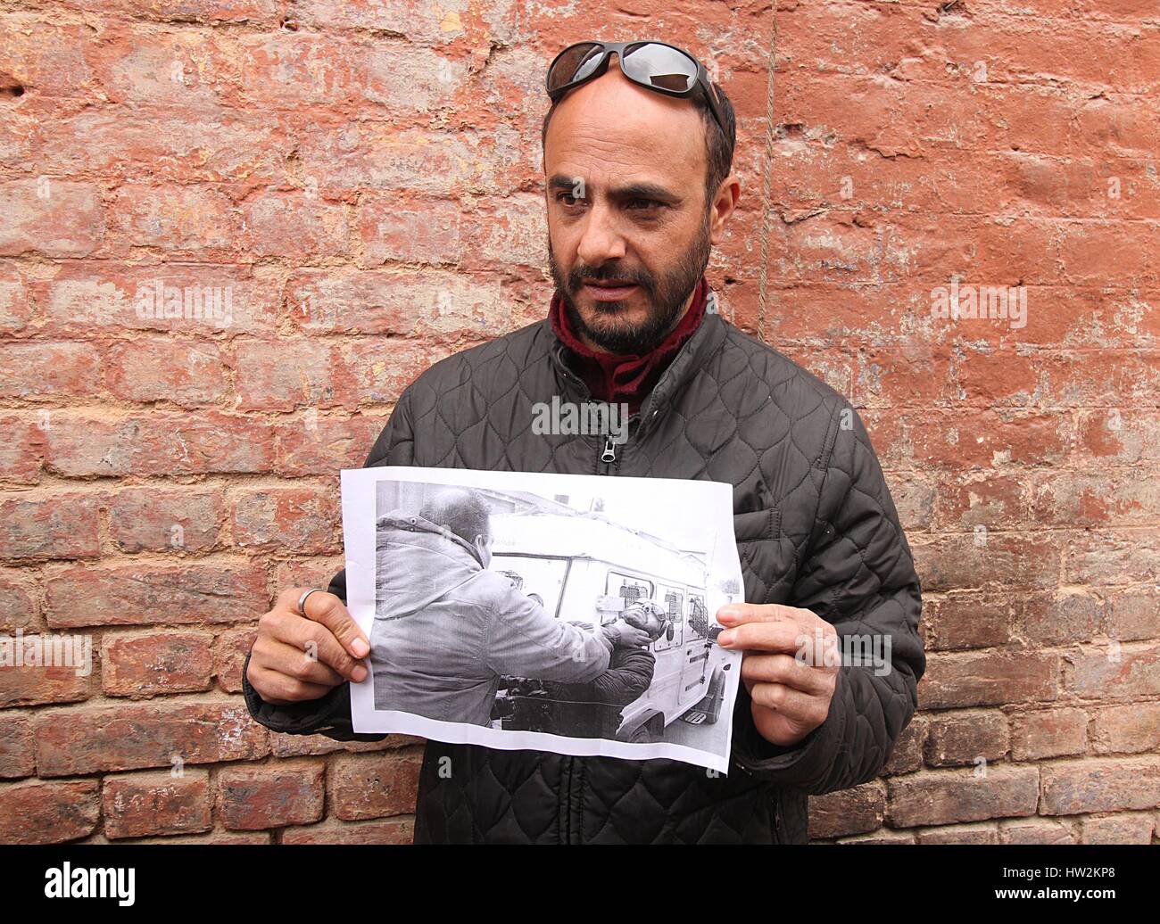 Srinagar, Kashmir. 16th Mar, 2017. AFP photojournalist Tauseef Mustafa ...