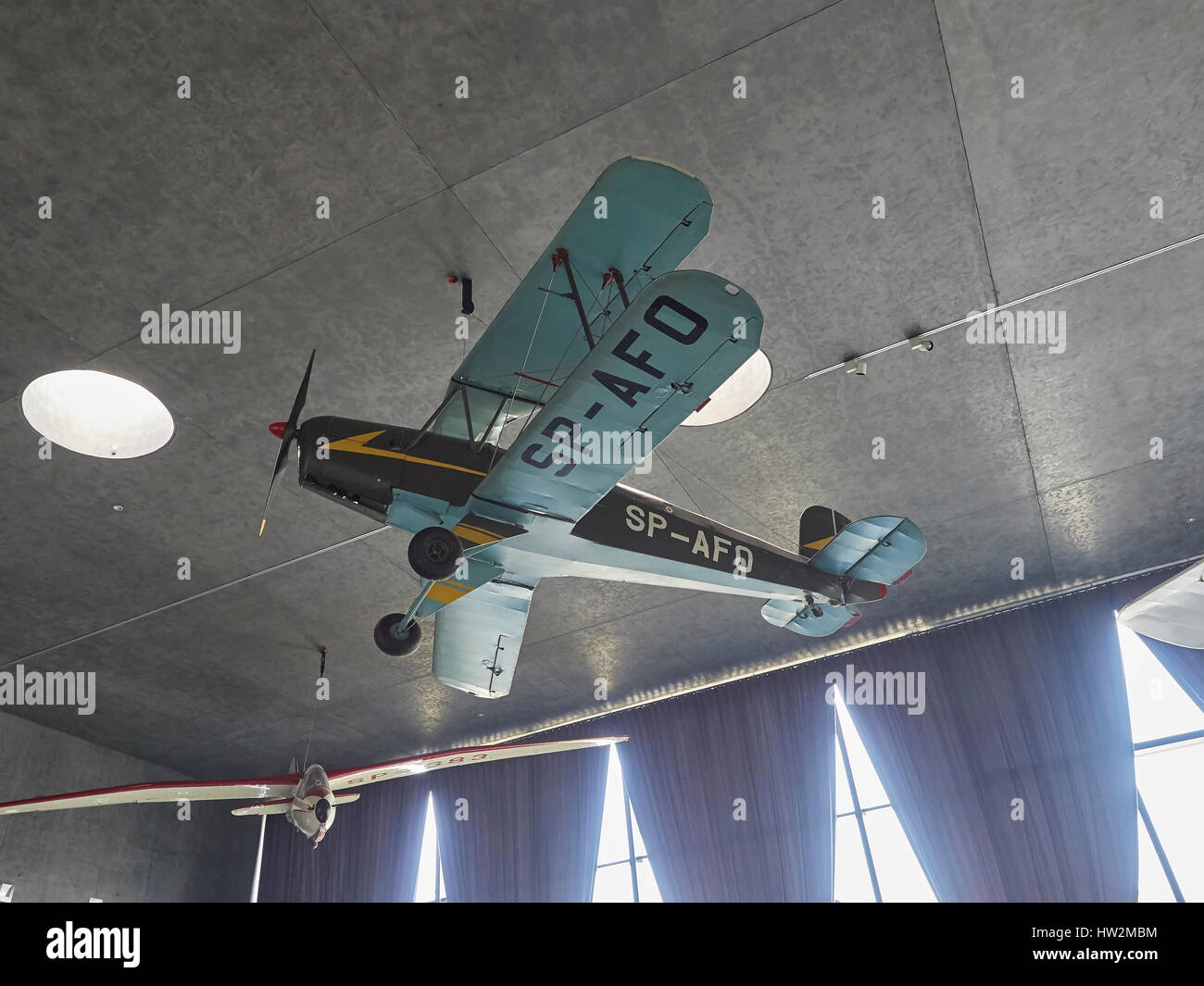 Bucker Bu 131 Jungmann at the Polish Aviation Museum Krakow in Poland ...