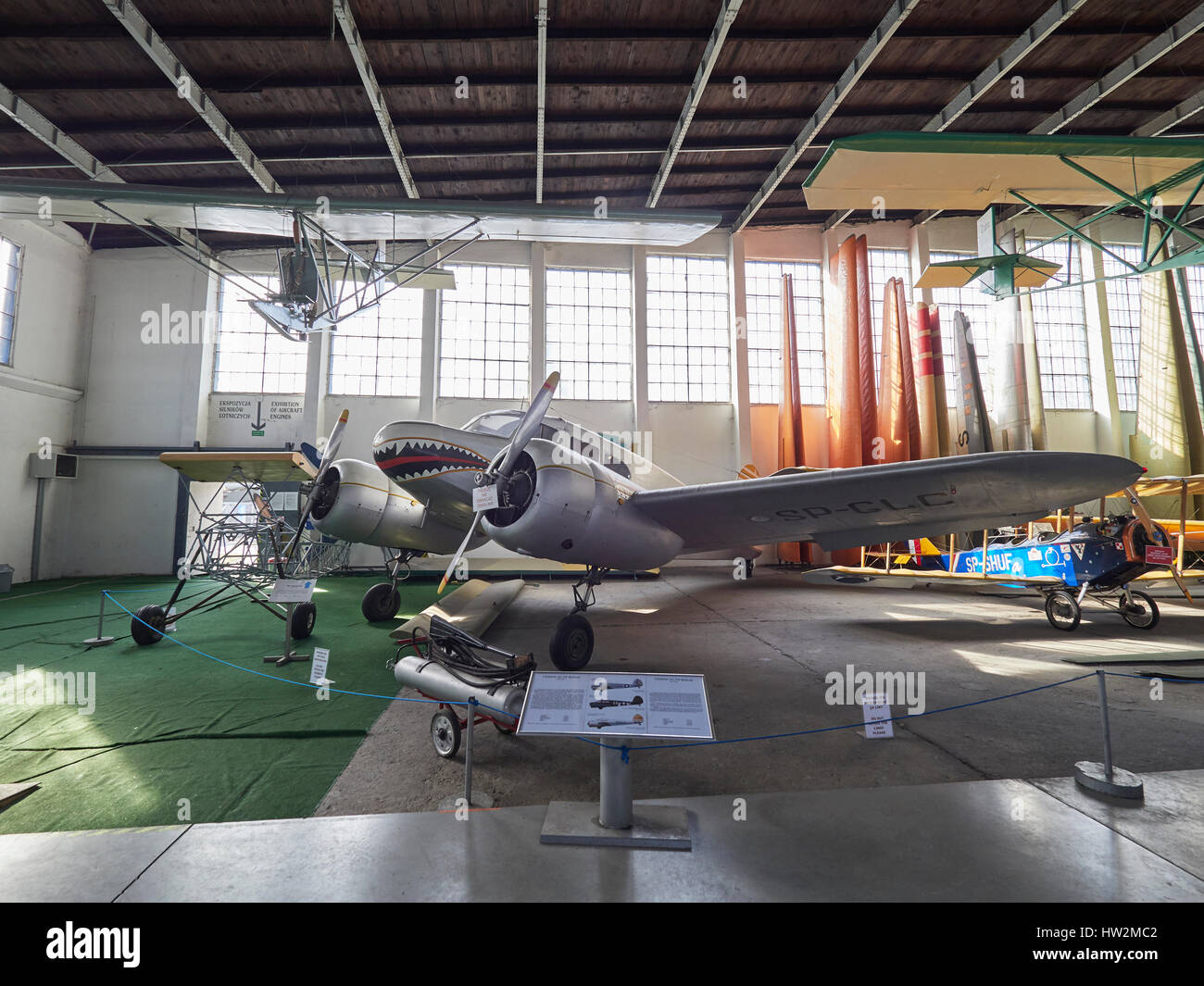 Cessna UC 78 Bobcat at the Polish Aviation Museum Krakow in Poland ...