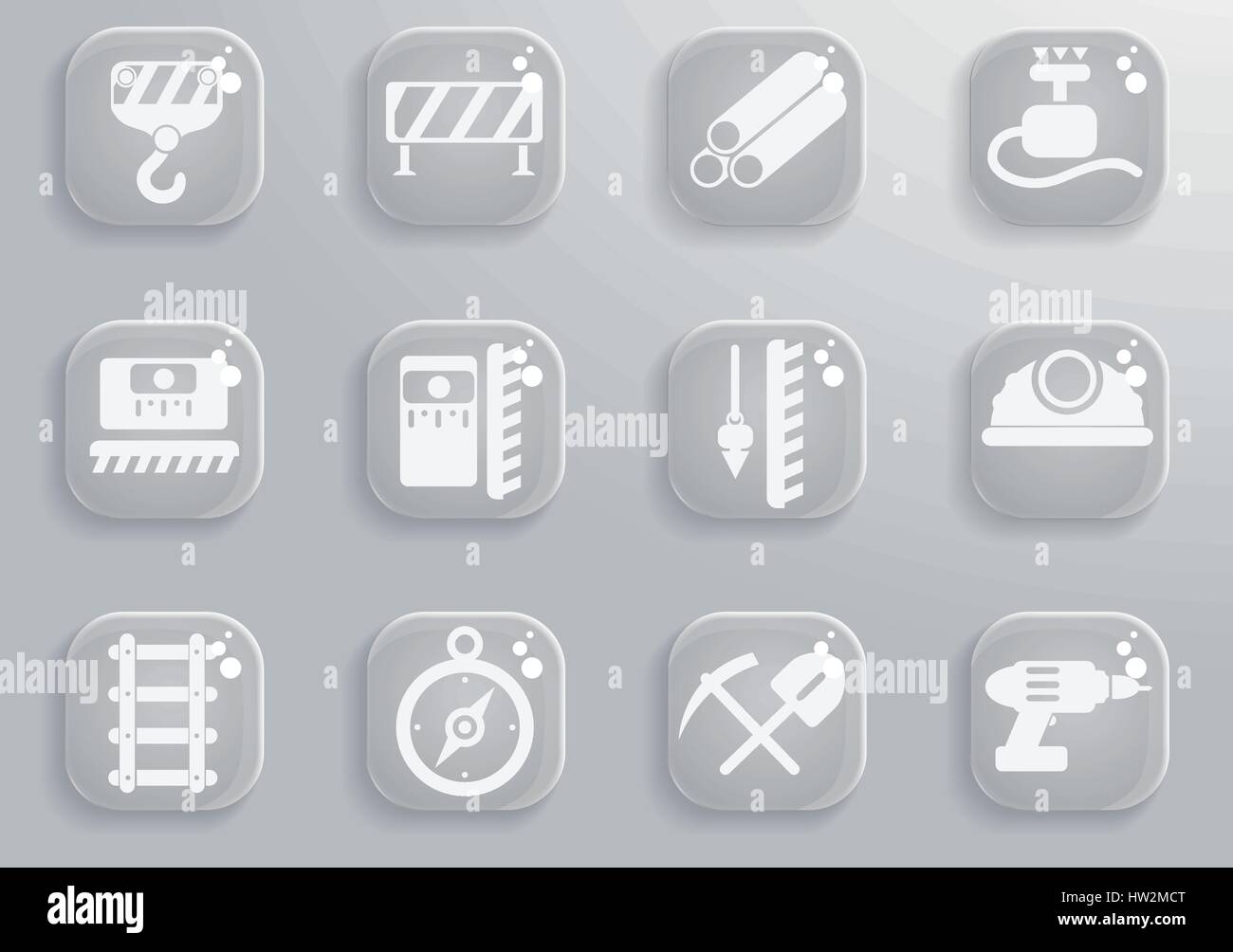 building equipment simply symbol for web icons and user interface Stock ...