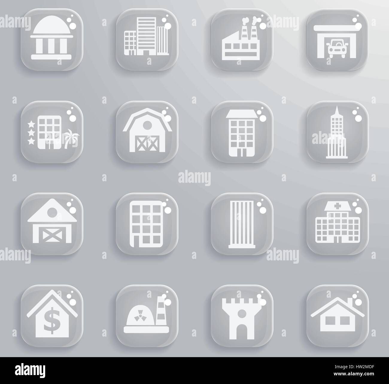 building web icons for user interface design Stock Vector Image & Art ...