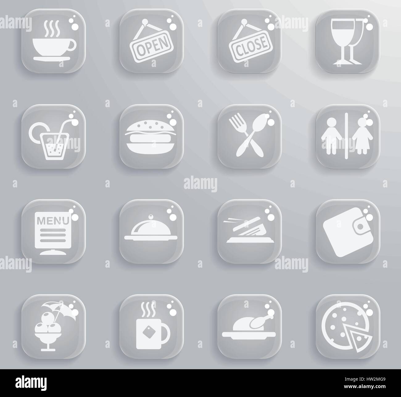 Cafe simply symbol for web icons and user interface Stock Vector Image ...