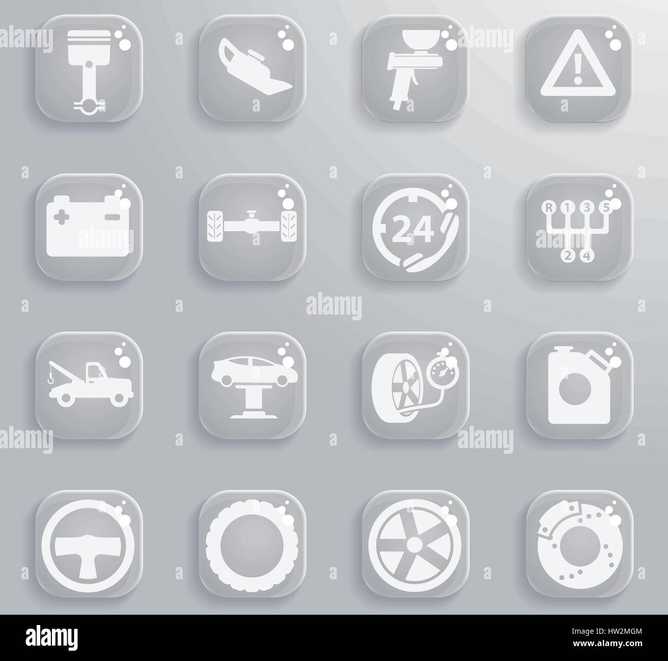 Car service simply symbol for web icons Stock Vector Image & Art - Alamy