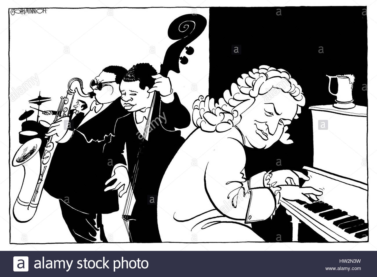 Johann Sebastian Bach Composer Stock Photos & Johann Sebastian Bach ...