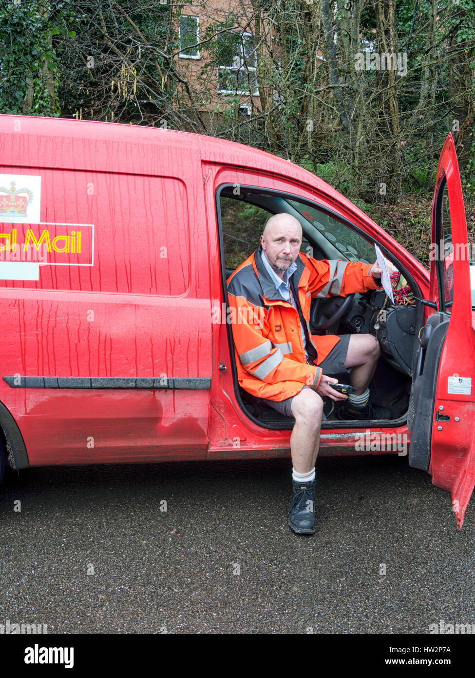 Postman england hi-res stock photography and images - Alamy