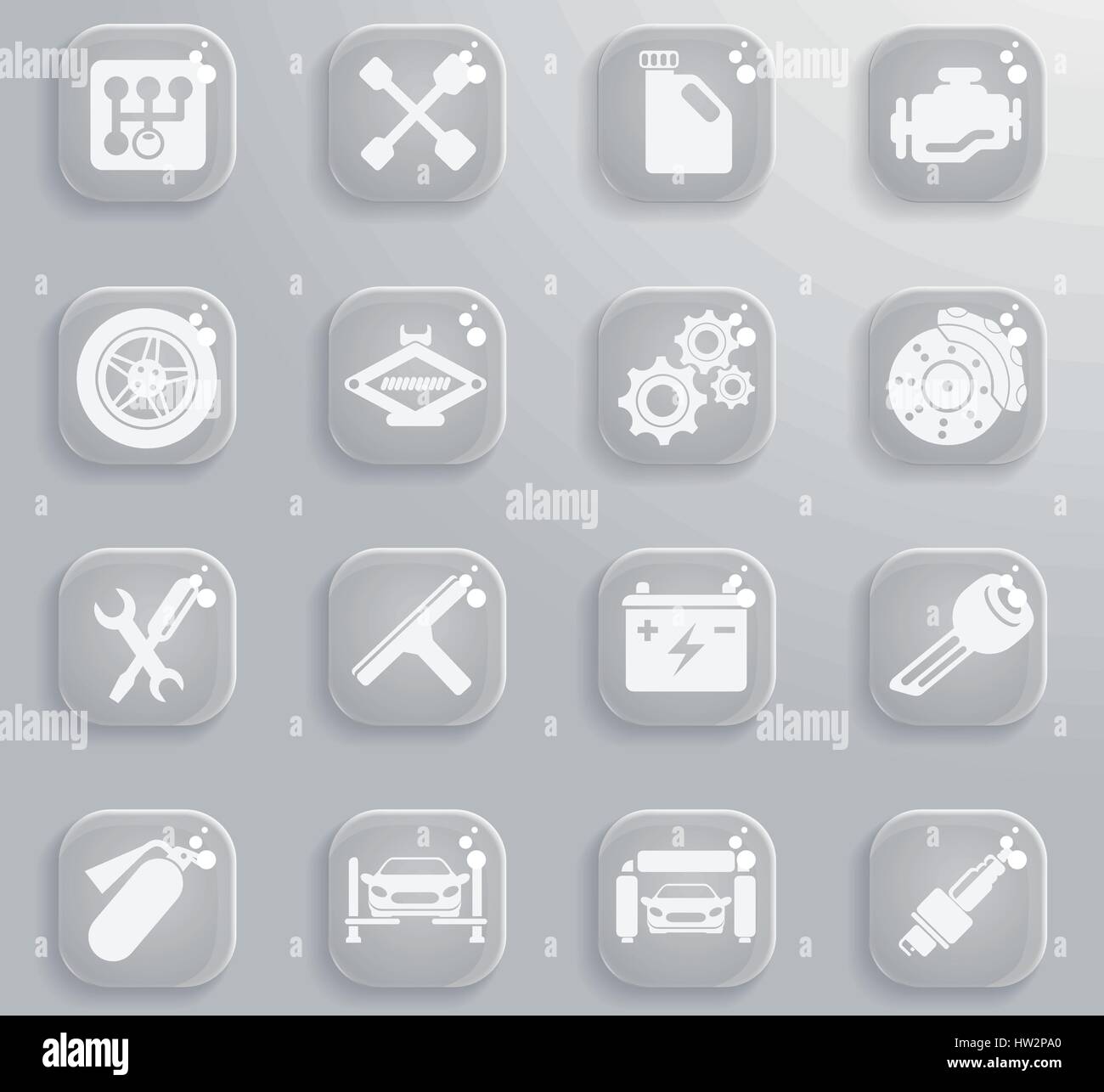 Auto Service simply symbol for web icons and user interface Stock ...