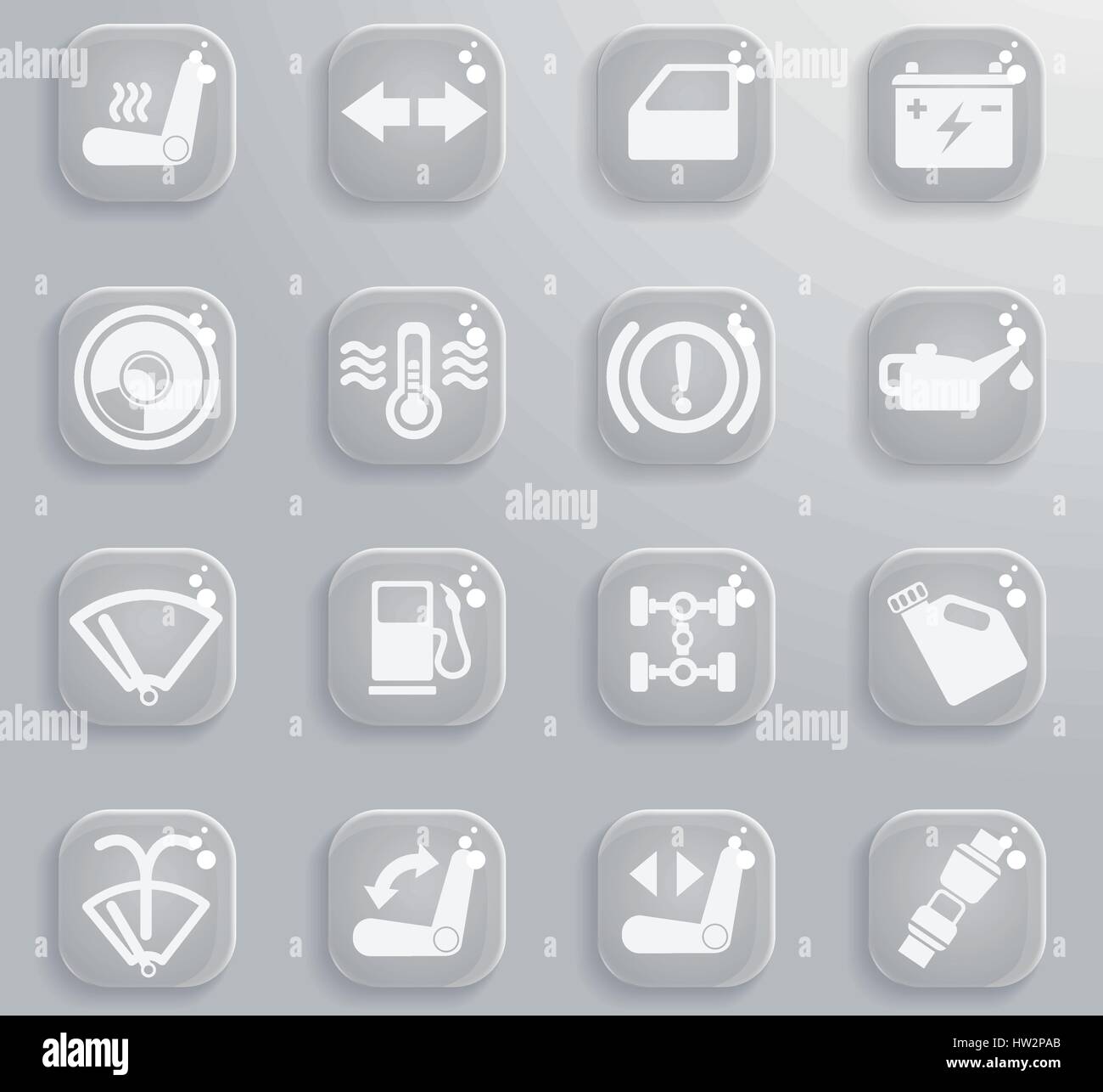 Car interface simply symbol for web icons and user interface Stock ...