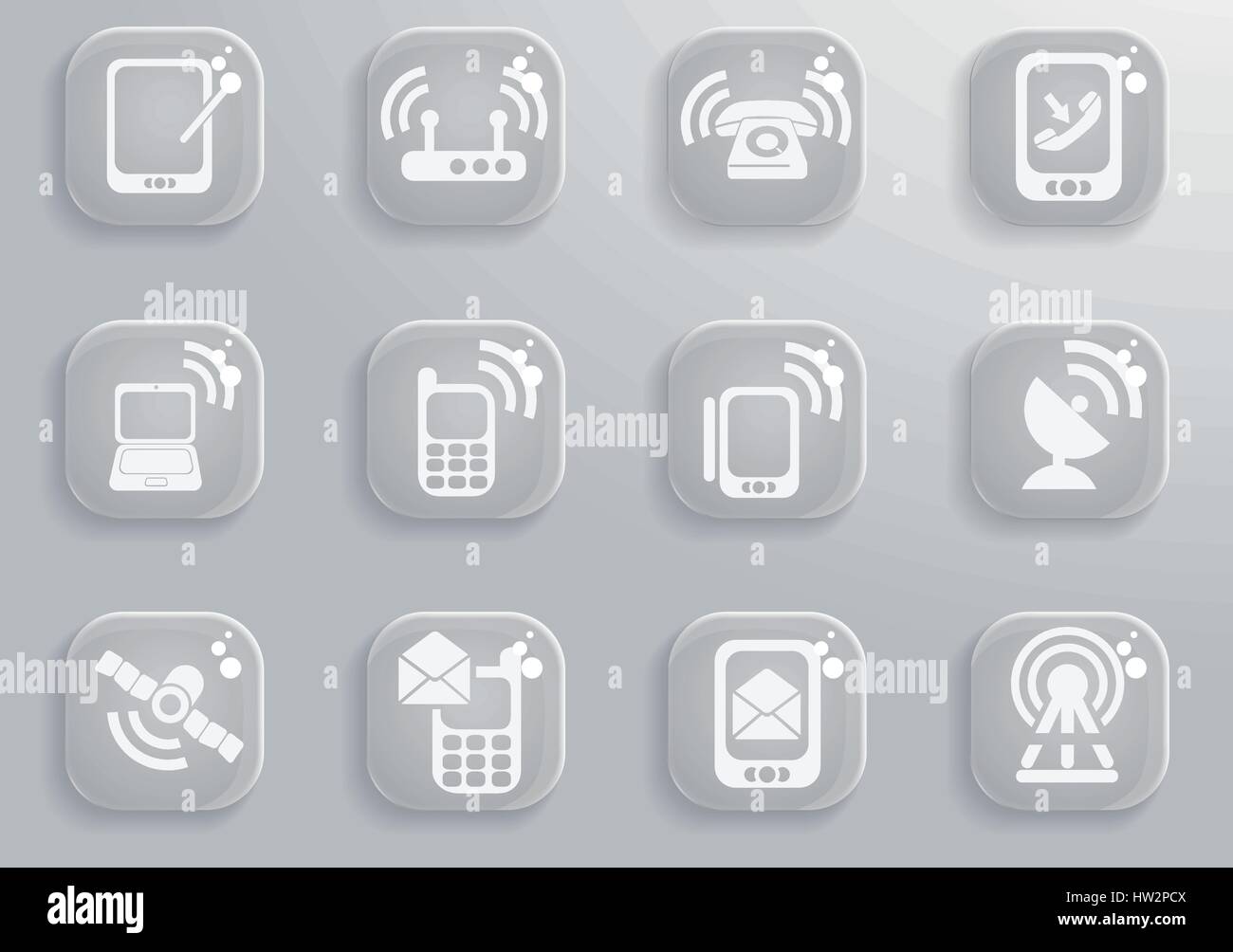 Mobile simply symbols for web and user interface Stock Vector Image ...