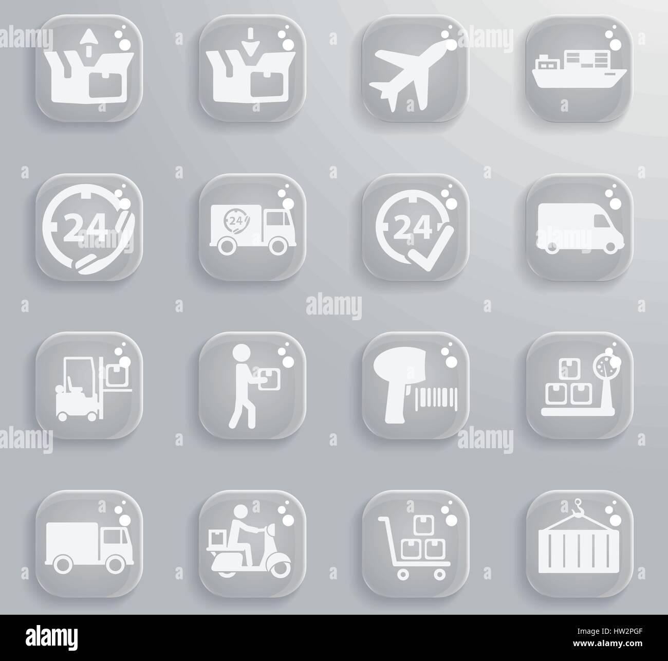 Delivery simply symbol for web icons and user interface Stock Vector ...