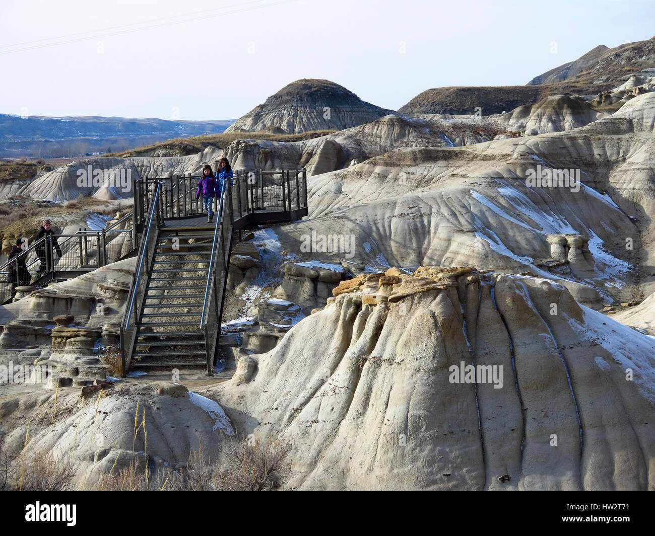 Drumheller Hoodoos Alberta Canada Stock Photo - Alamy