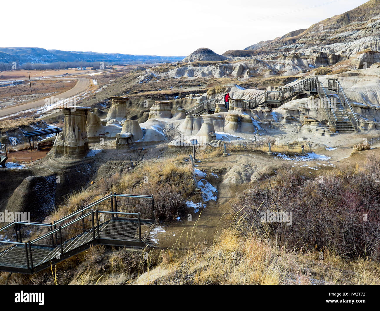 Drumheller Hoodoos Alberta Canada Stock Photo - Alamy