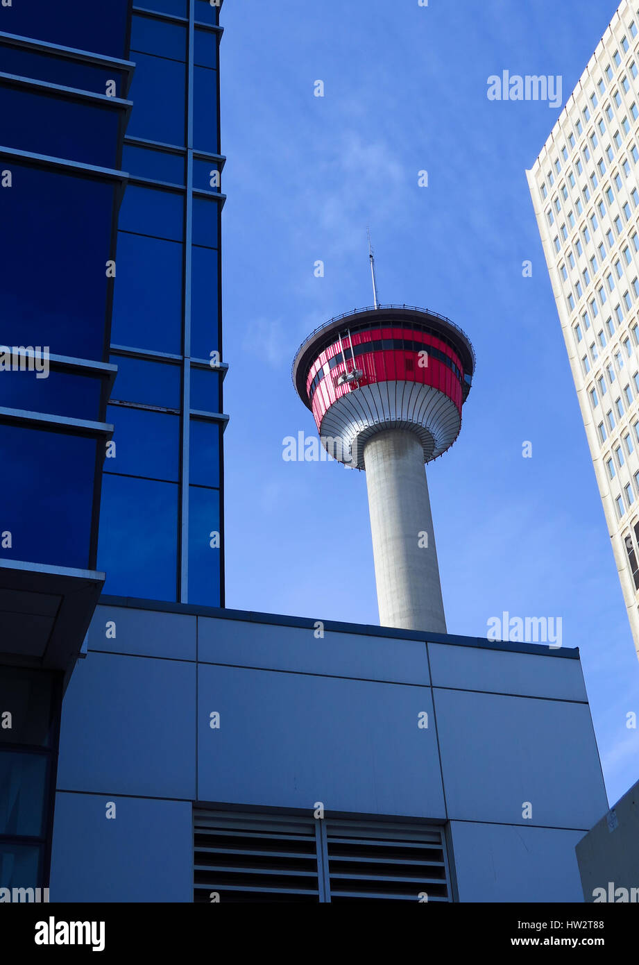 Calgary tower hi-res stock photography and images - Alamy