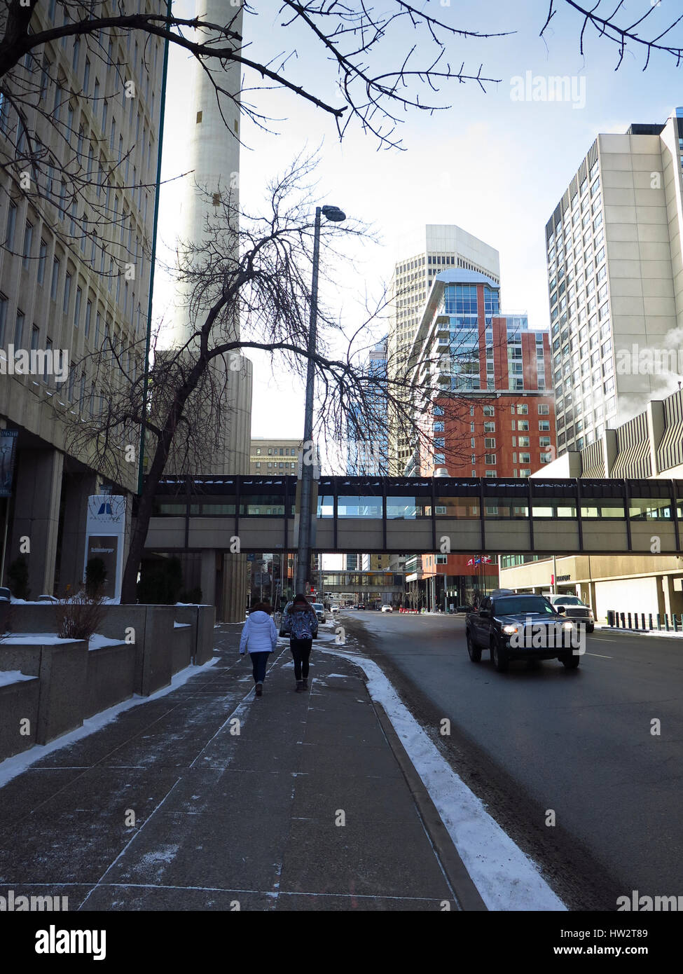 Downtown Calgary Alberta Stock Photo - Alamy
