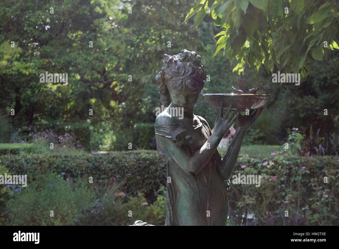 Secret Garden Statue Central Park High Resolution Stock Photography and ...