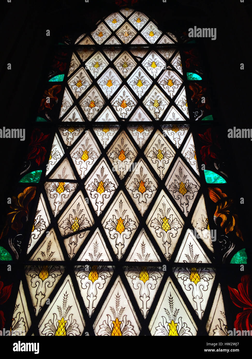 Stained Glass Window Stock Photo - Alamy