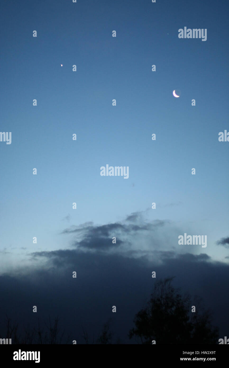 Moon north star hi-res stock photography and images - Alamy