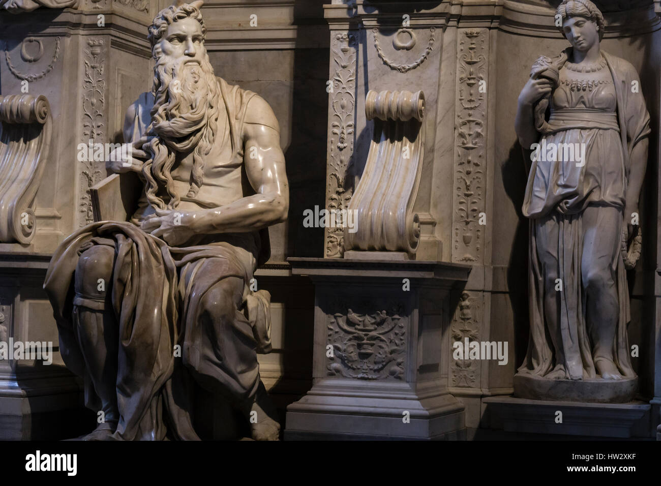 Biblical Statue Of Moses High Resolution Stock Photography and Images ...