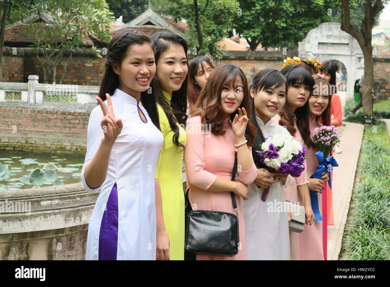 Temple of Literature is Temple of Confucius in Hanoi, northern Vietnam ...