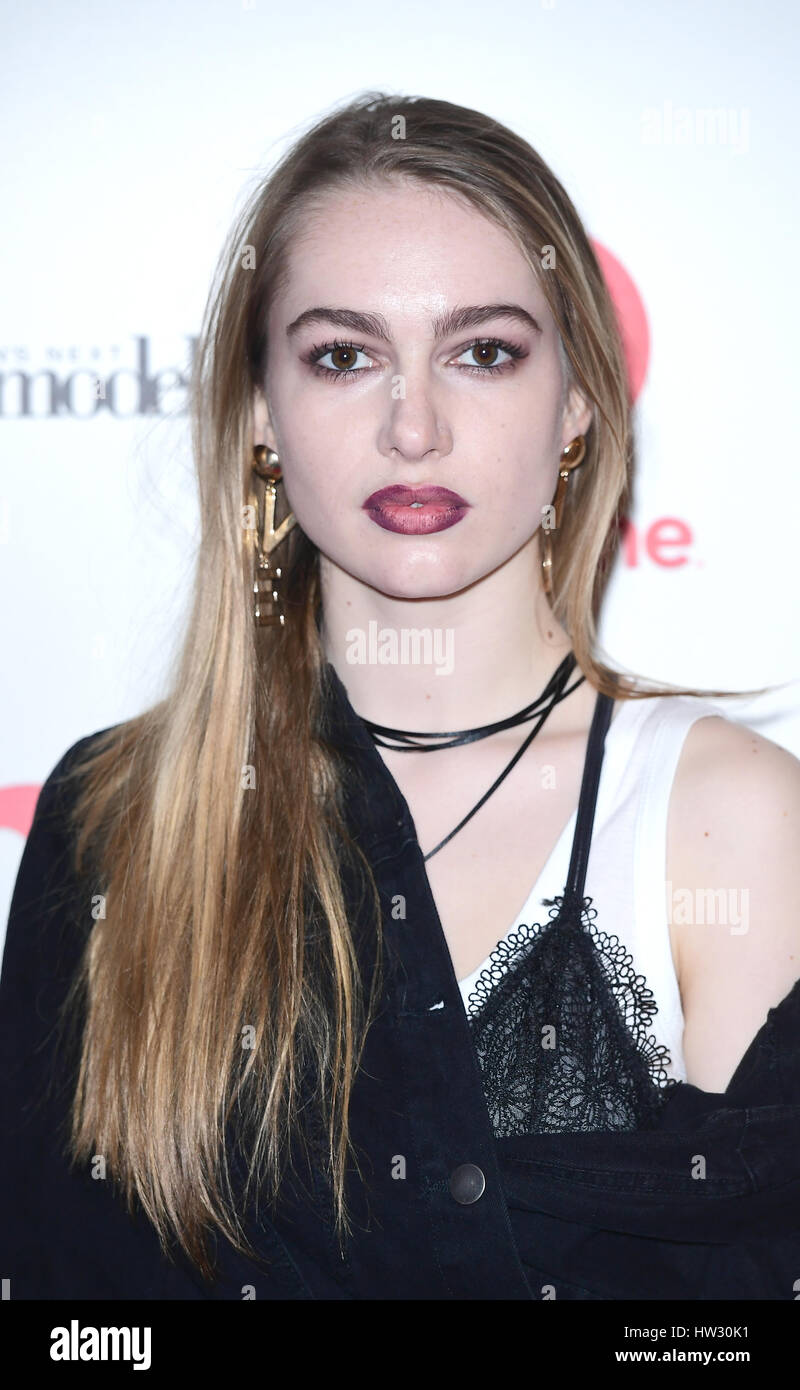 Tallulah Bluebell is seen at a photocall for Britaion's Next Top Model ...